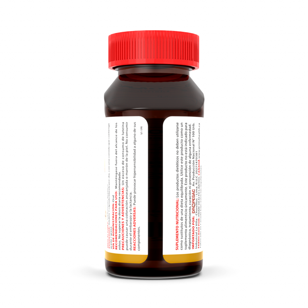 Luteína 20mg | Prime Health | Boticuy