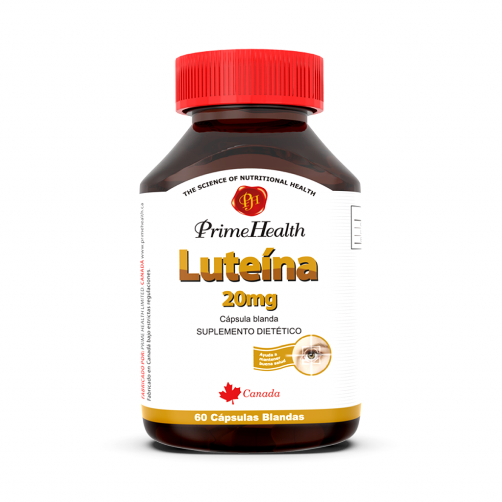 Luteína 20mg | Prime Health | Boticuy